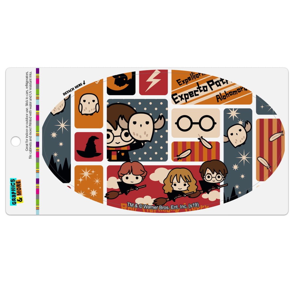Harry Potter Cute Chibi Pattern Automotive Car Refrigerator Locker ...