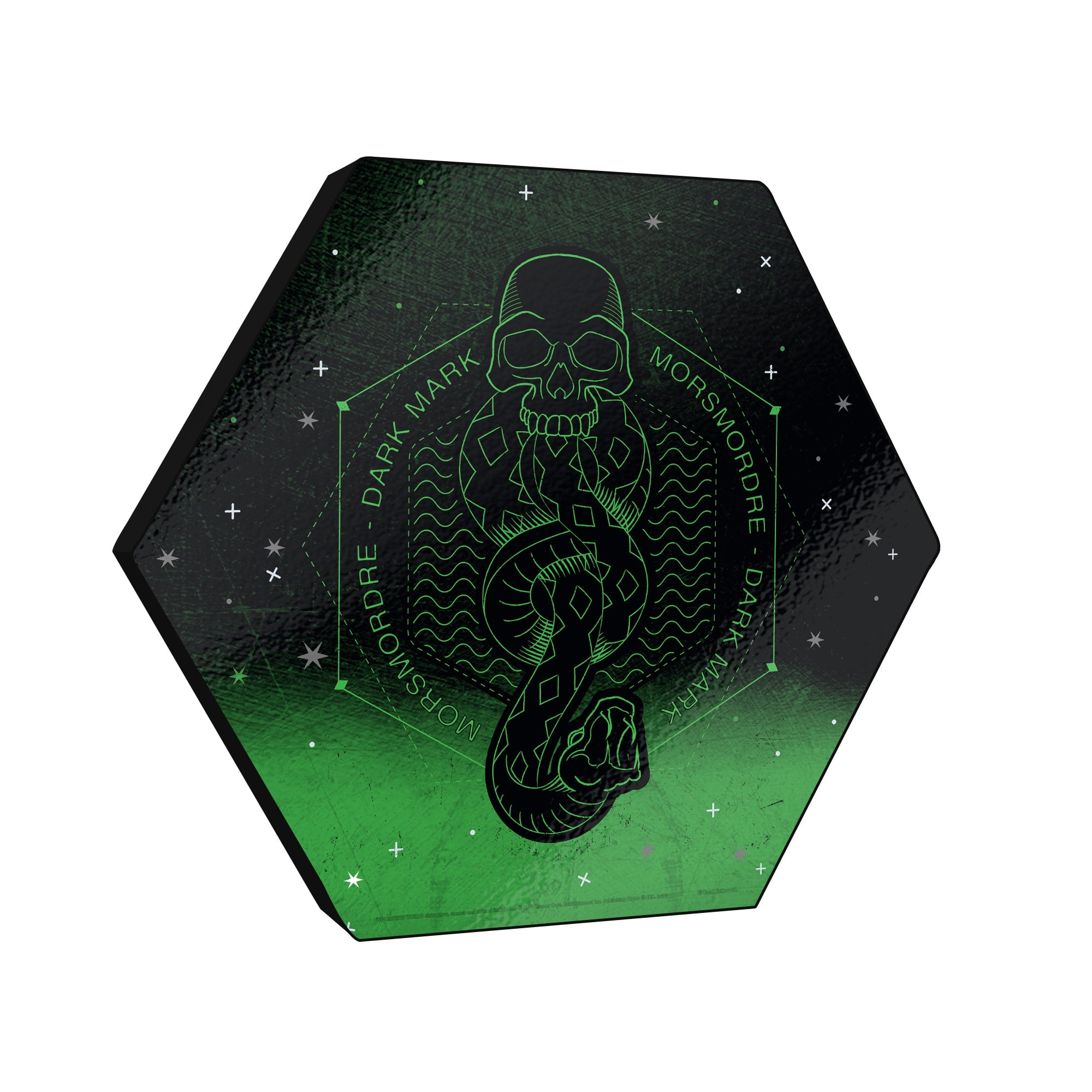 Harry Potter (Dark Mark - Artifact Constellation) KNEXAGON® Wood Print ...