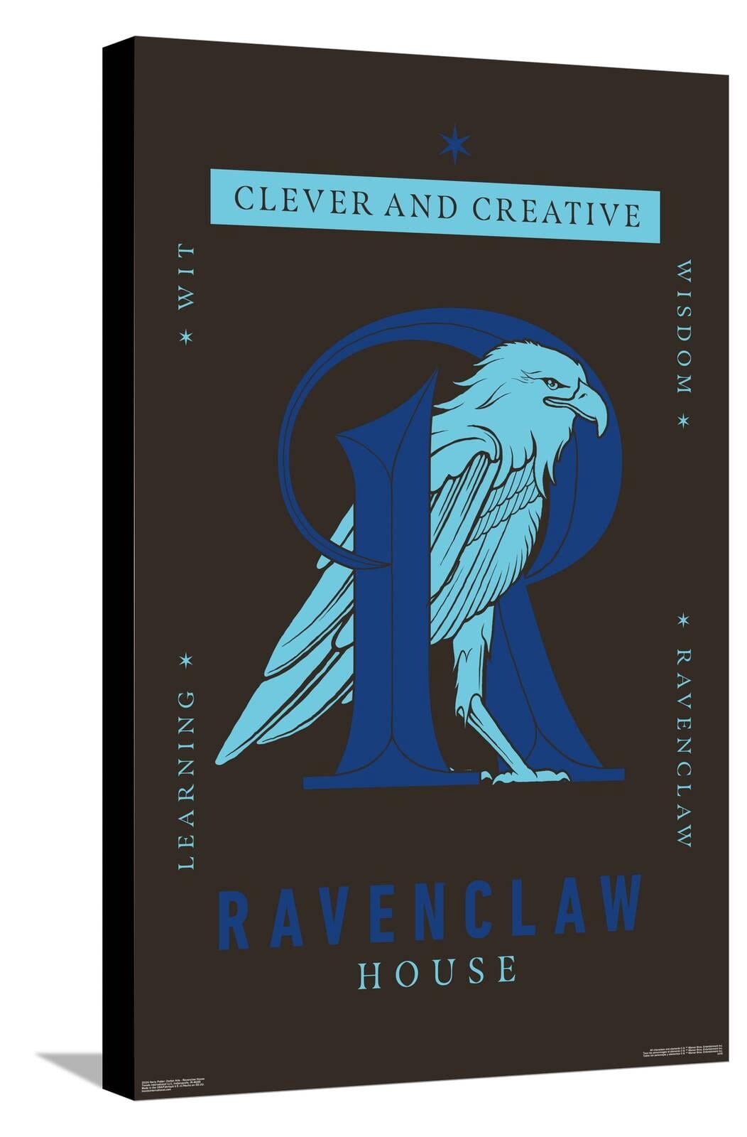 Harry Potter: Darker Arts - Ravenclaw House Canvas Wall Poster, 14.725 ...