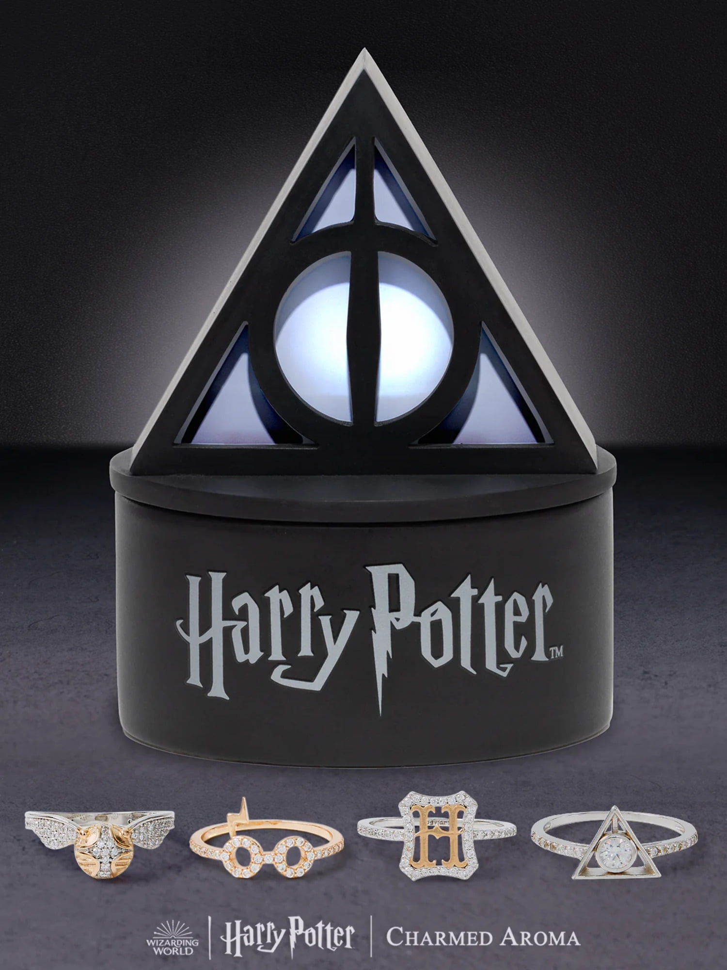 Harry Potter™ Deathly Hallows Light Up Candle - Dark Arts Ring ...