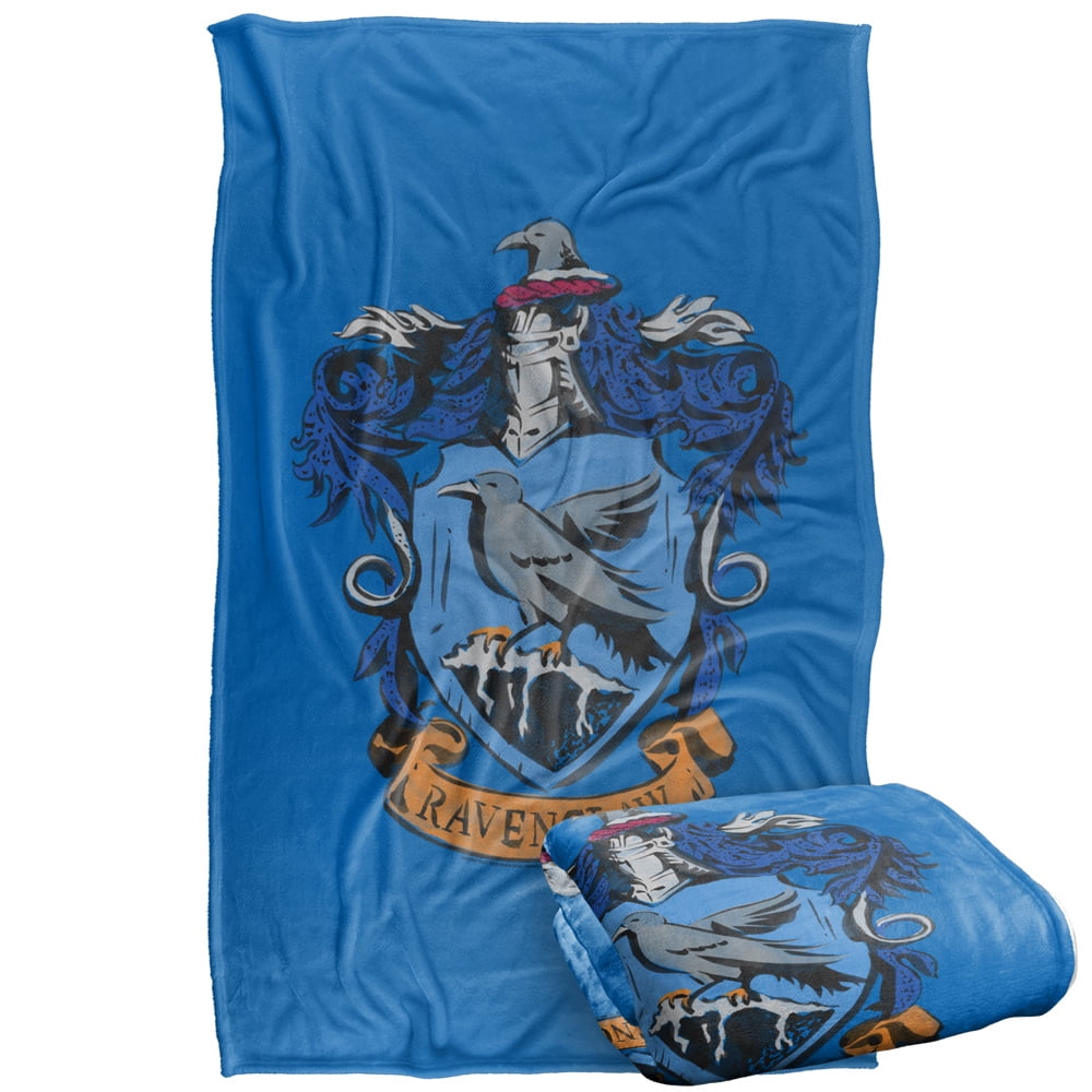 Harry Potter Drawn Ravenclaw Crest Silky Touch Super Soft Throw Blanket ...