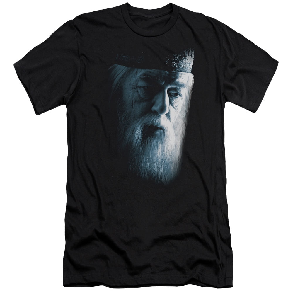 Harry Potter - Dumbledore Face - Premium Slim Fit Short Sleeve Shirt ...