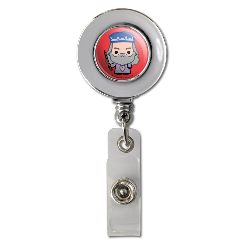 Harry Potter Dumblesore Cute Chibi Character Retractable Reel Chrome ...
