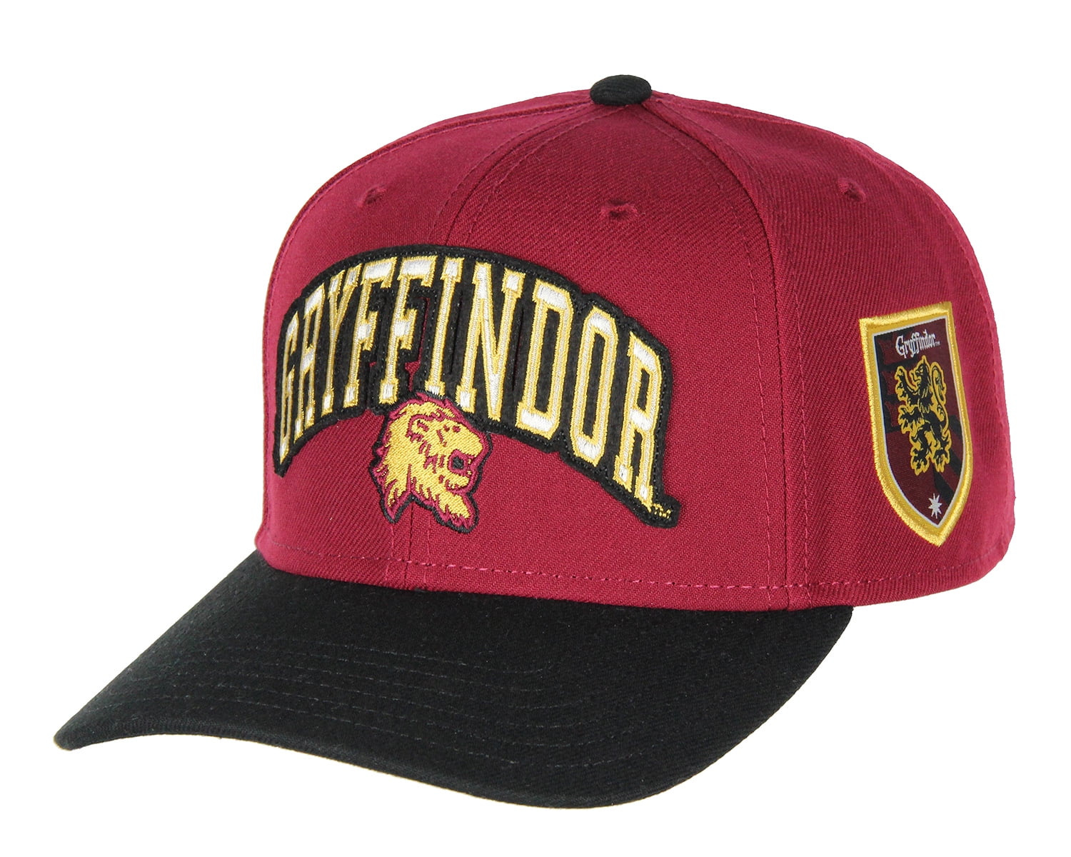 Seven Times Six Harry Potter House Crest Snapback Hat, Gryffindor ...