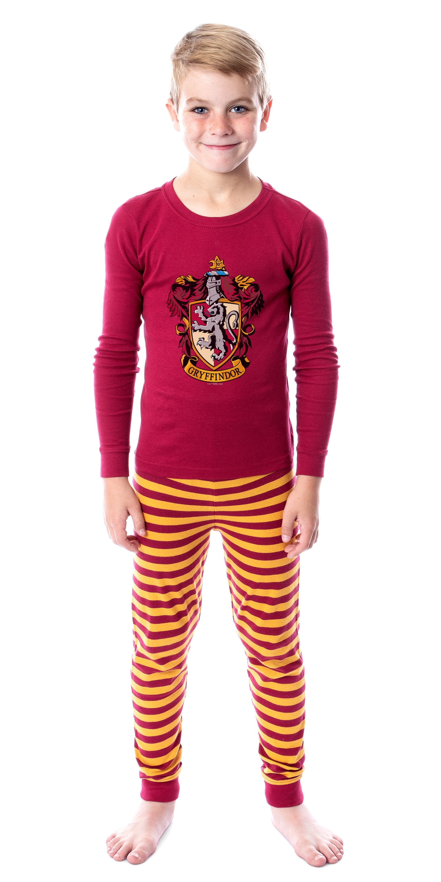 Harry Potter Family Hogwarts House Sleep Pajama Set (Gryffindor, Child ...