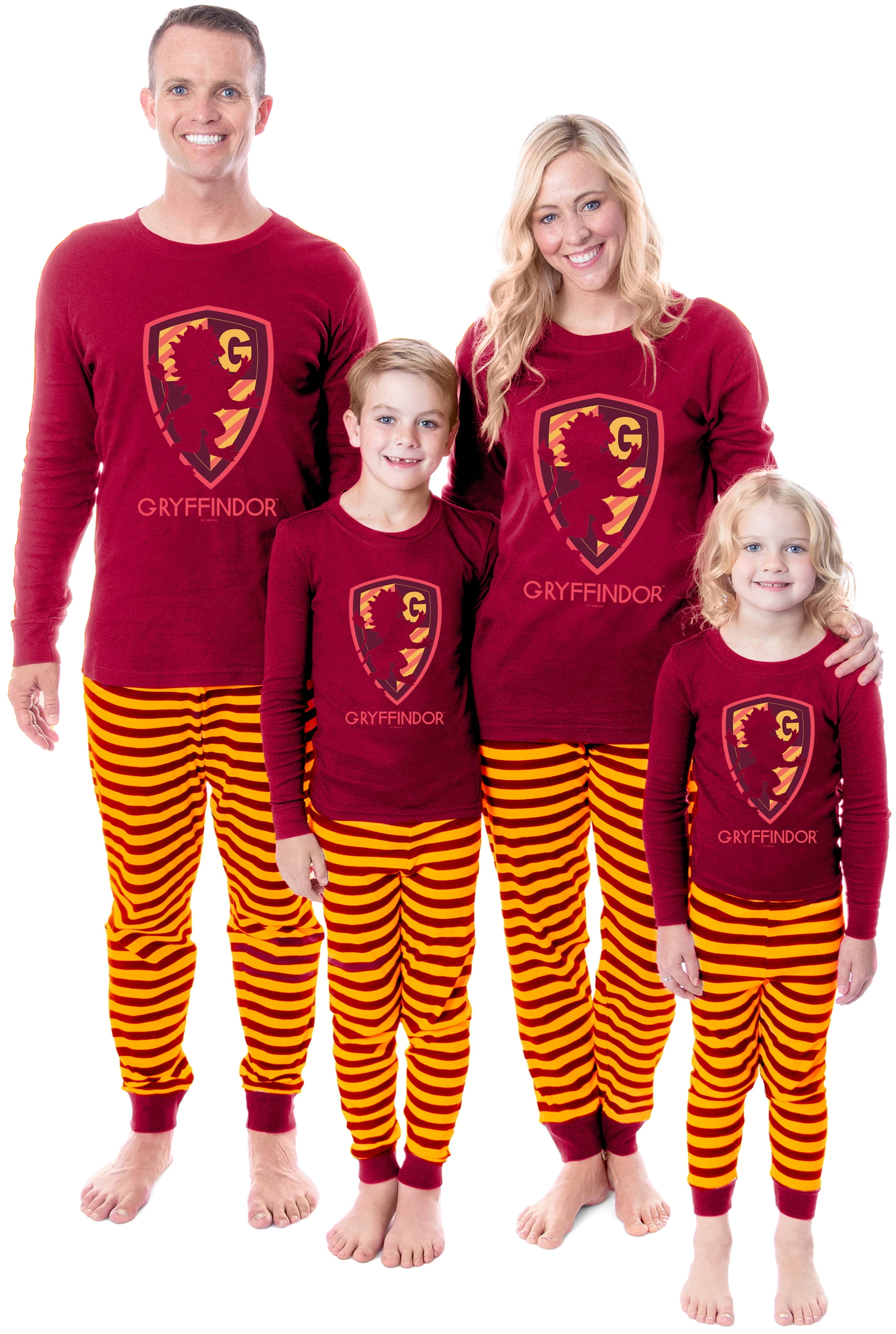 Harry Potter Family Hogwarts Wizarding World Pajama Set - Walmart.com