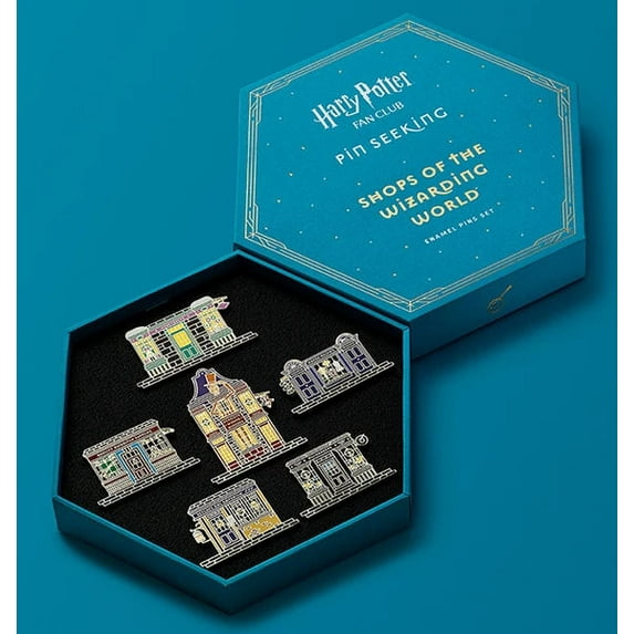 Harry Potter Fan Club Pin Seeking Shops of The Wizarding World Enamel 6 ...