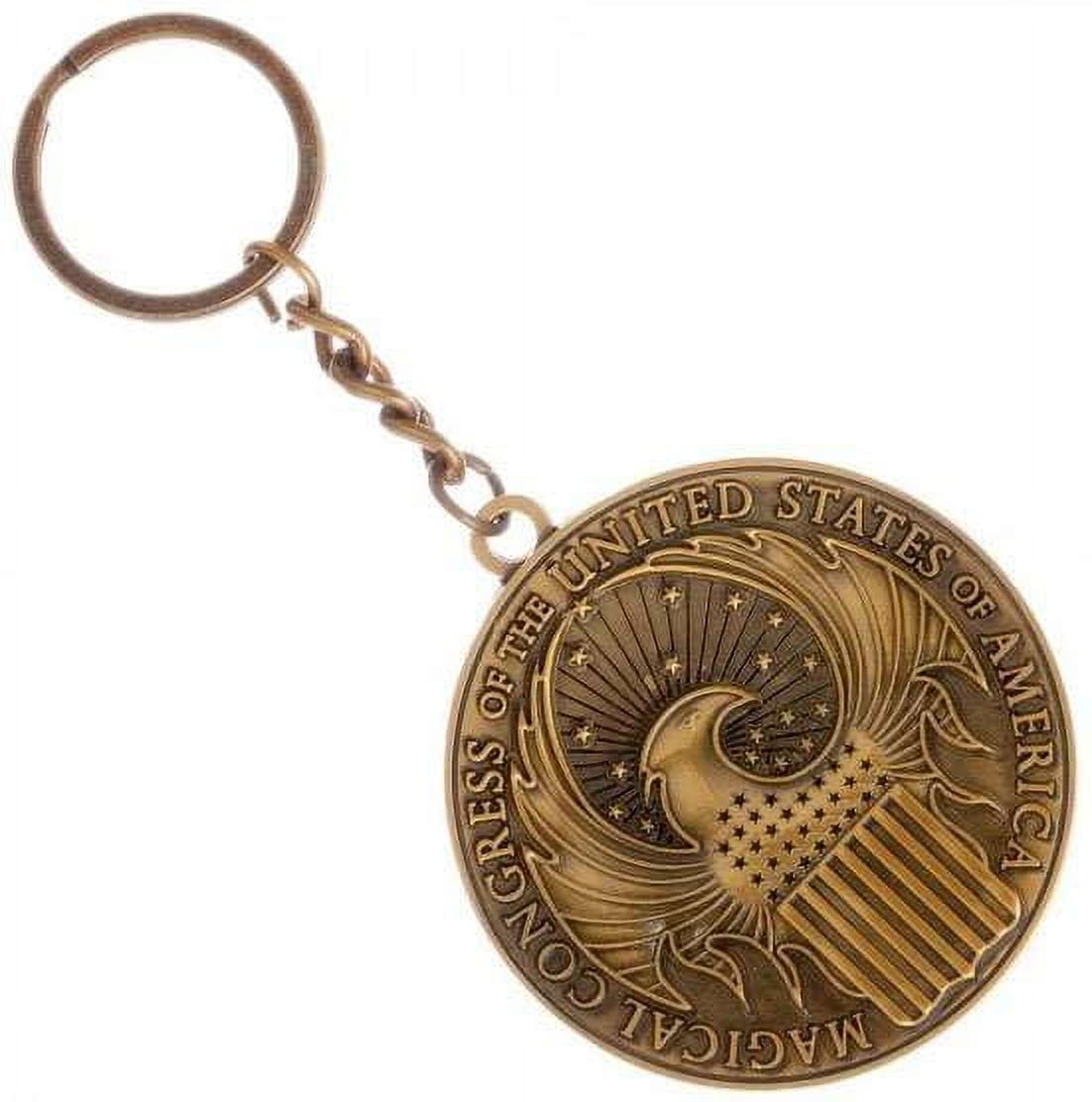 Harry Potter Fantastic Beasts and Where to Find Them MACUSA Keychain ...