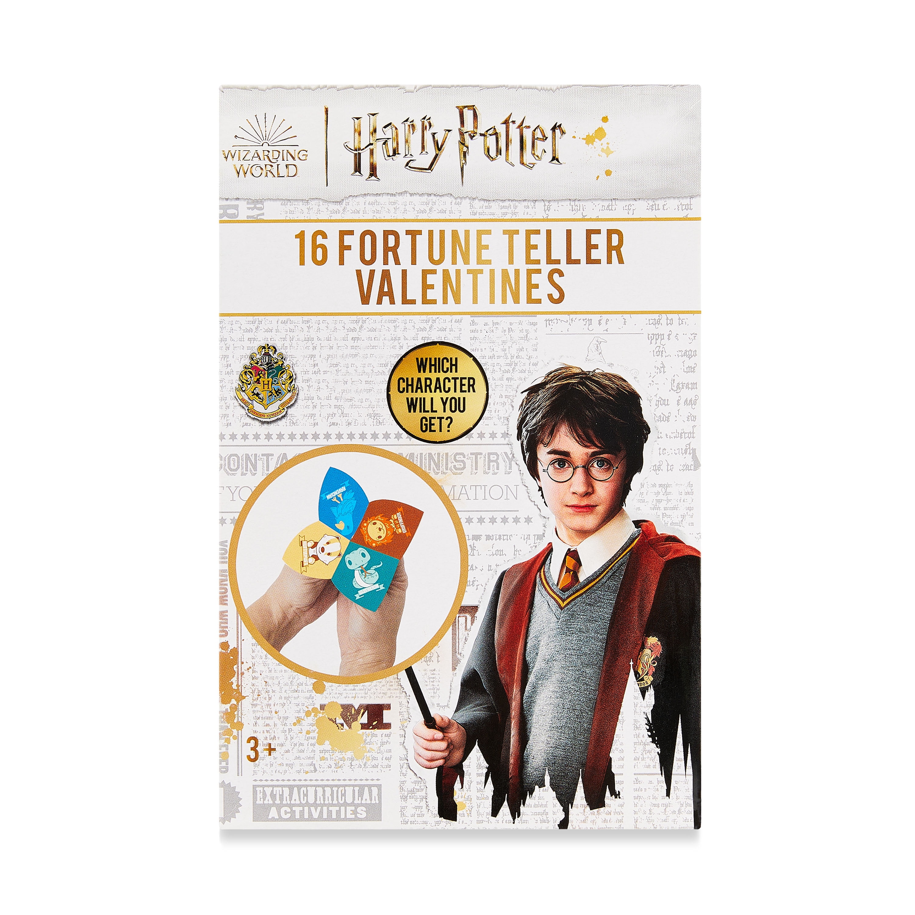 Harry Potter Fortune Teller Valentine Exchange Cards, Valentine's Day ...