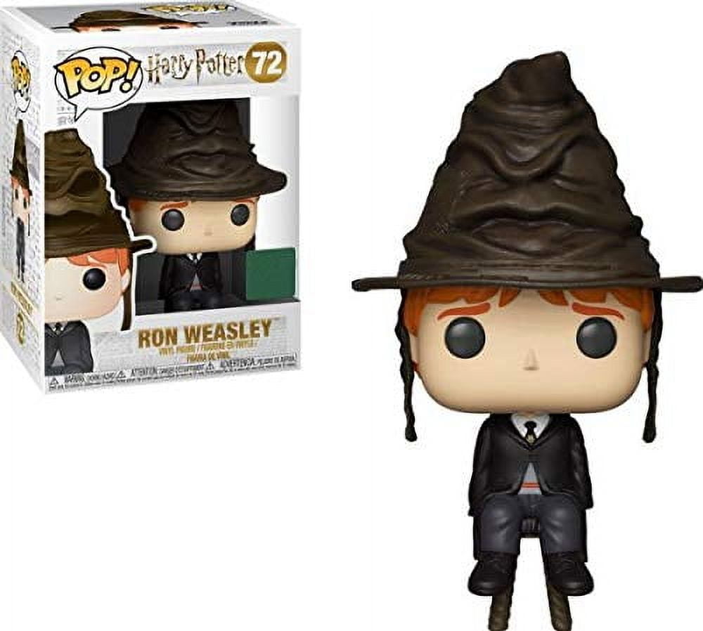 Harry Potter Funko POP! Movies Ron Weasley Vinyl Figure (Sorting Hat ...