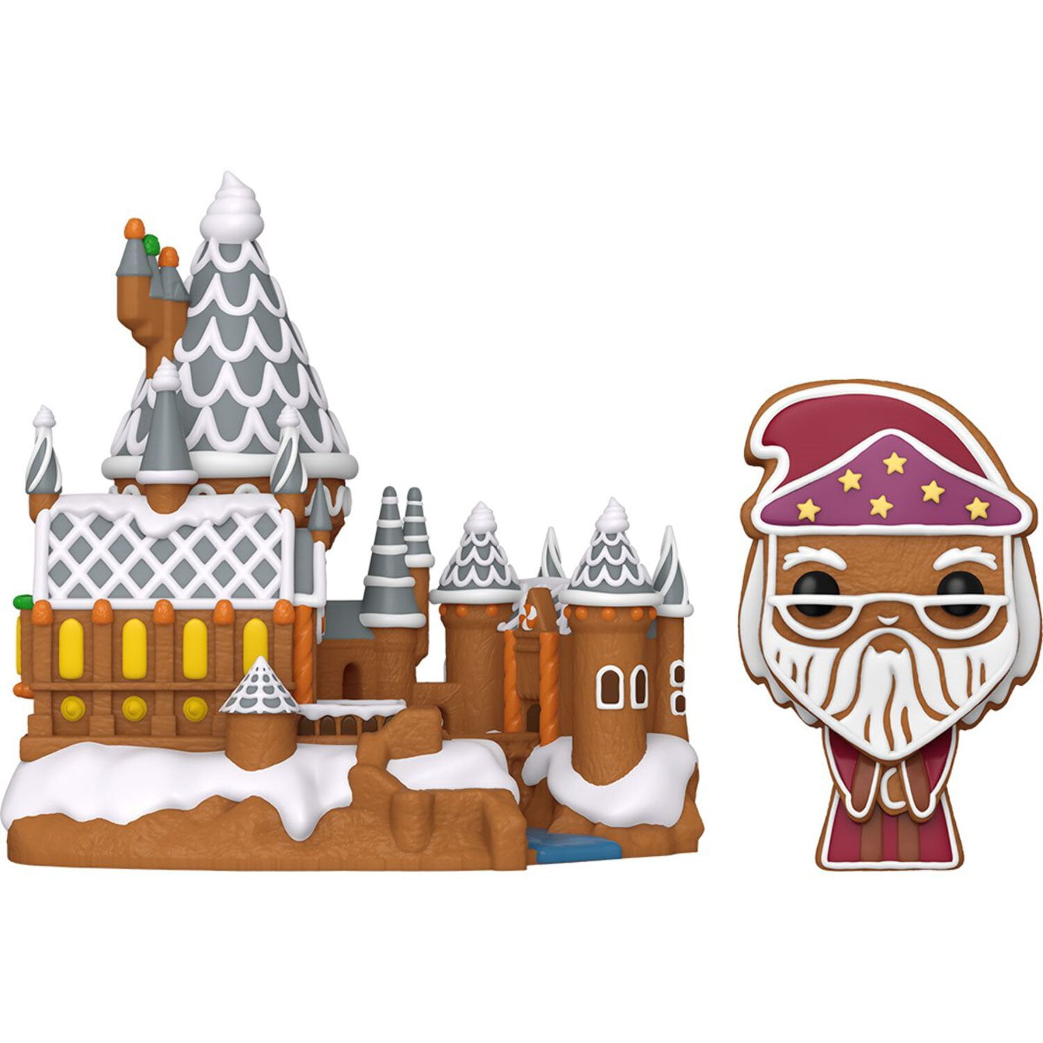Harry Potter Gingerbread Dumbledore Hogwarts Pop! Town - Walmart.com