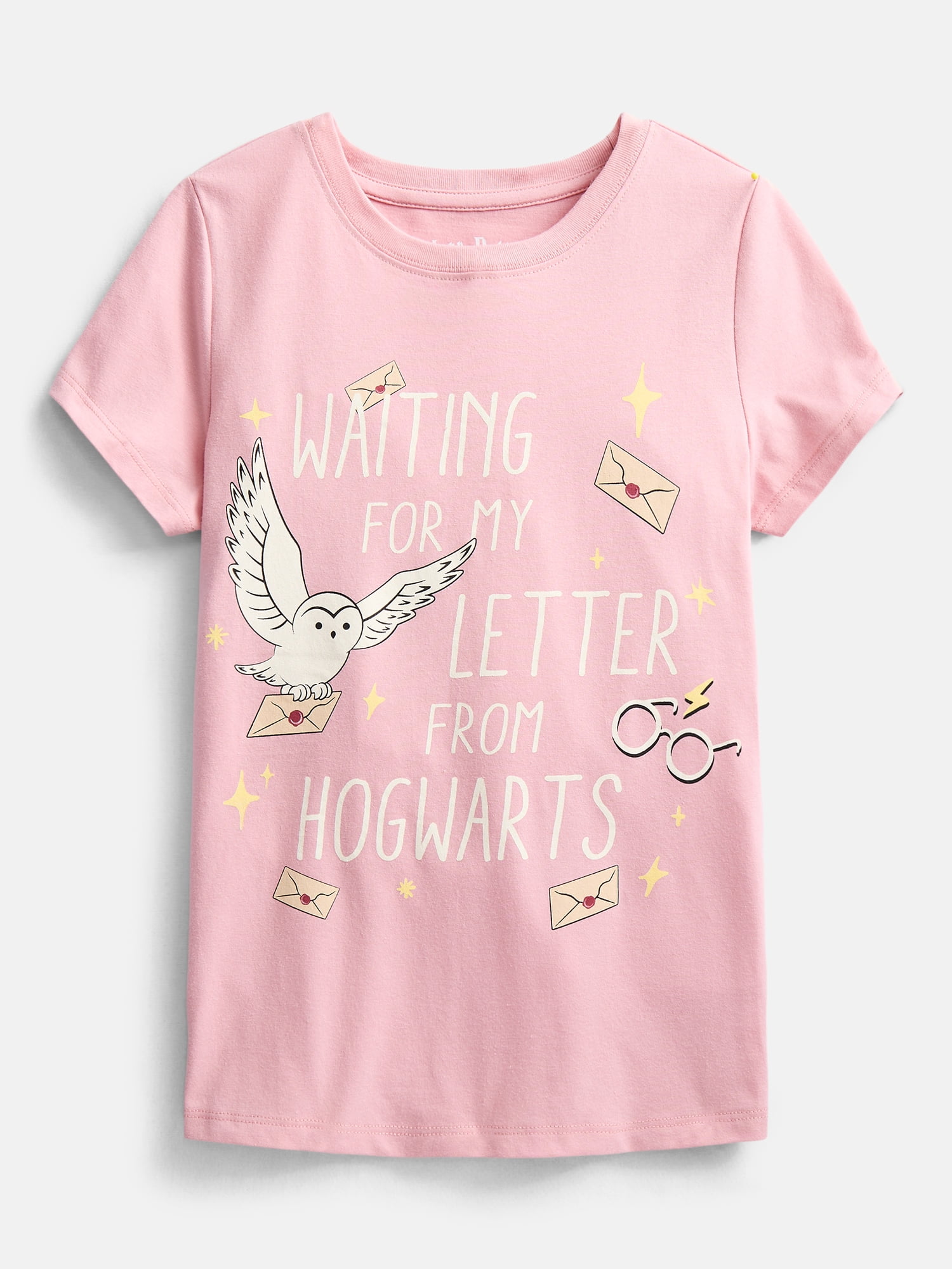 Harry Potter Girls and Big Girls Waiting for Hedwig Graphic Tee, Sizes ...