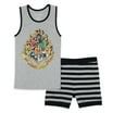 Peanuts Girls' Snoopy Happiness Is Sleeping In Pajama Set Tank Top Shorts - Walmart.com