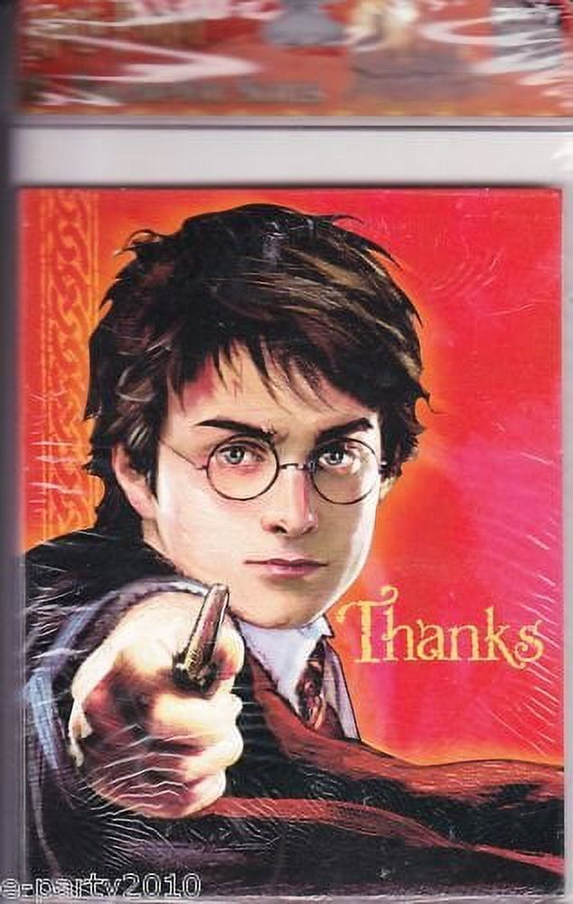 Harry Potter 'Goblet of Fire' Thank You Notes w/ Env. (8ct) - Walmart.com