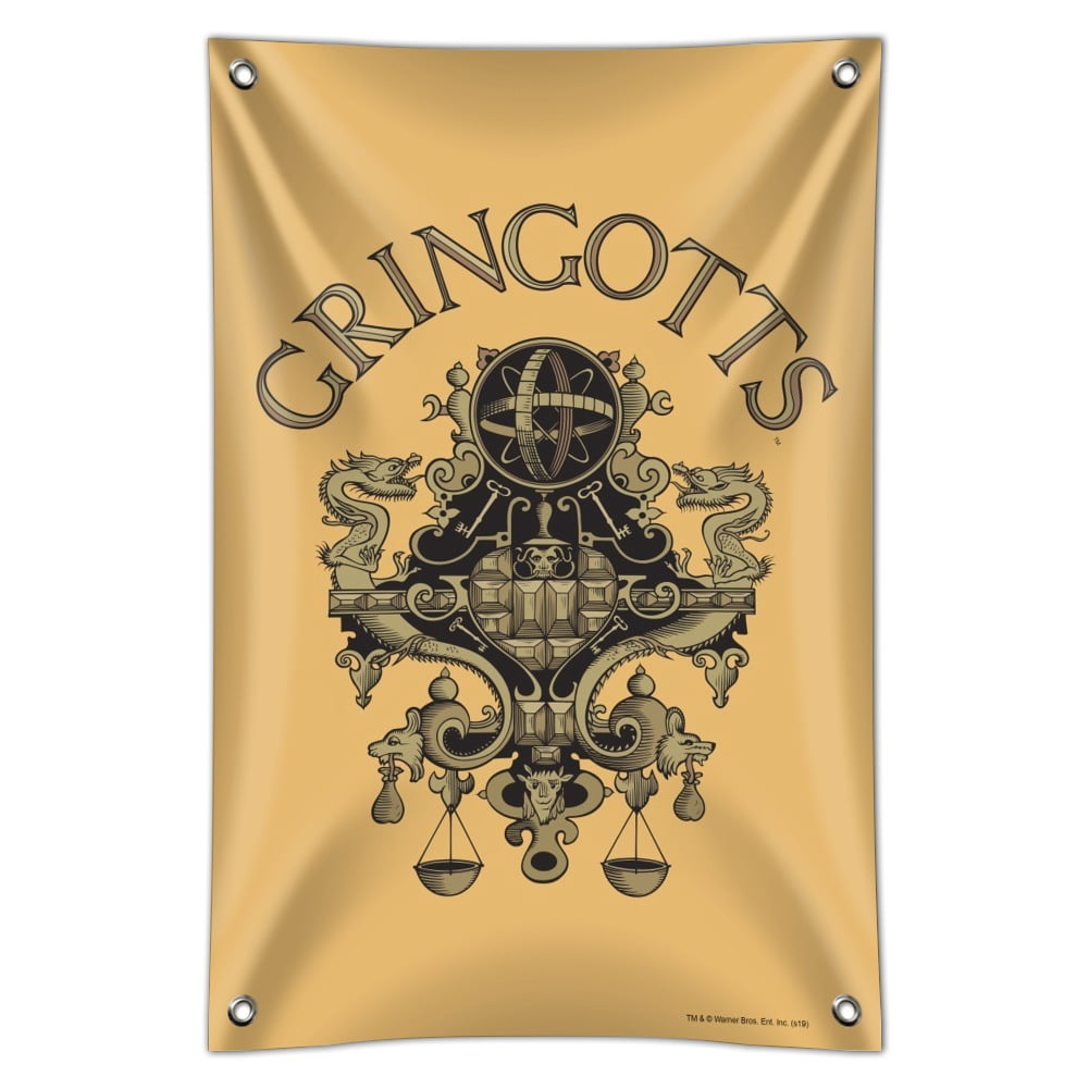 Harry Potter Gringotts Logo Home Business Office Sign - Walmart.com