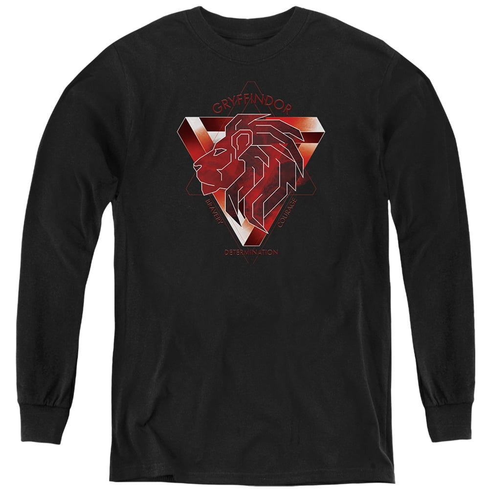 Harry Potter Gryffindor Bravery Courage Determination Kids Long Sleeve ...