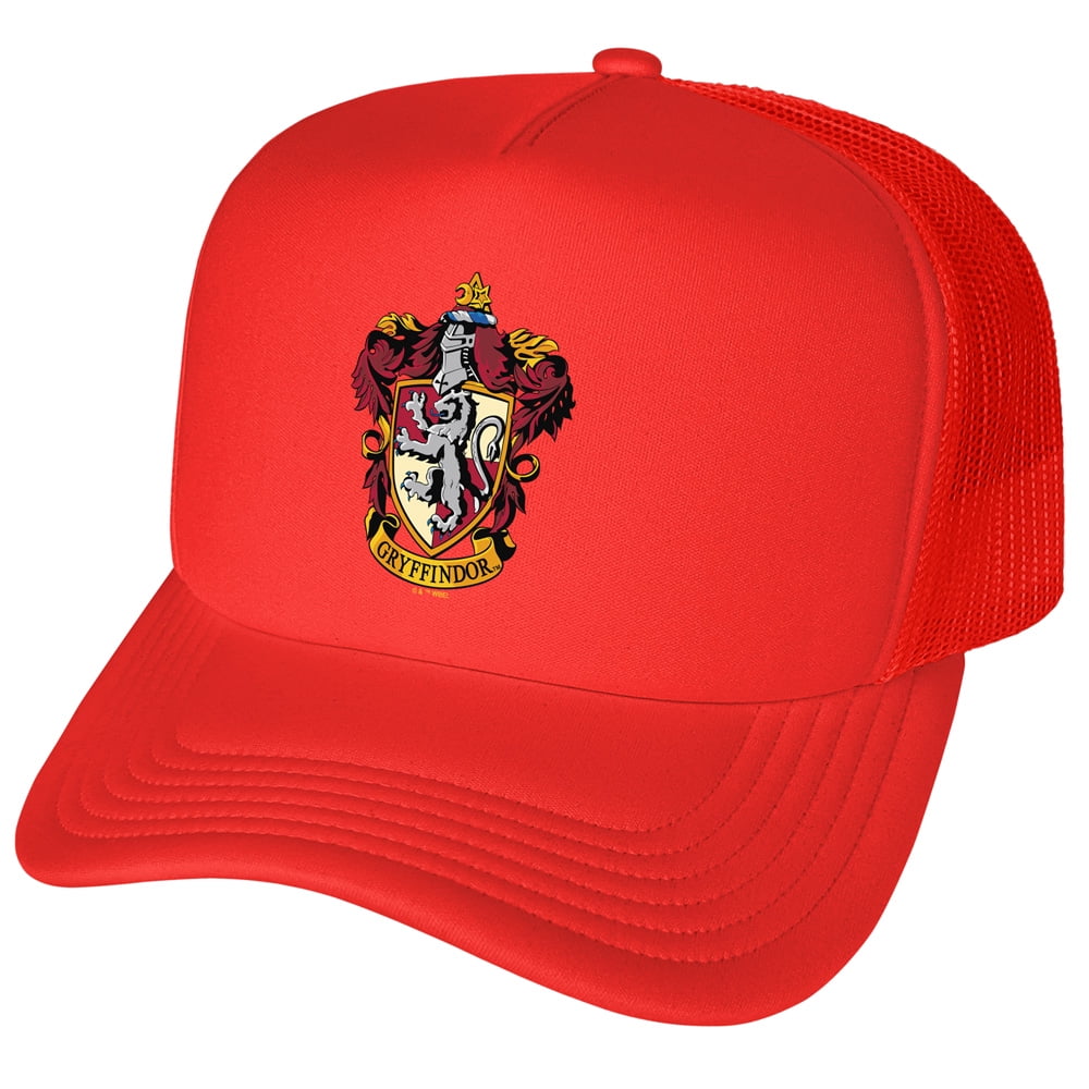 Harry Potter Gryffindor Crest Foam Snapback Trucker Hat - Unisex for ...