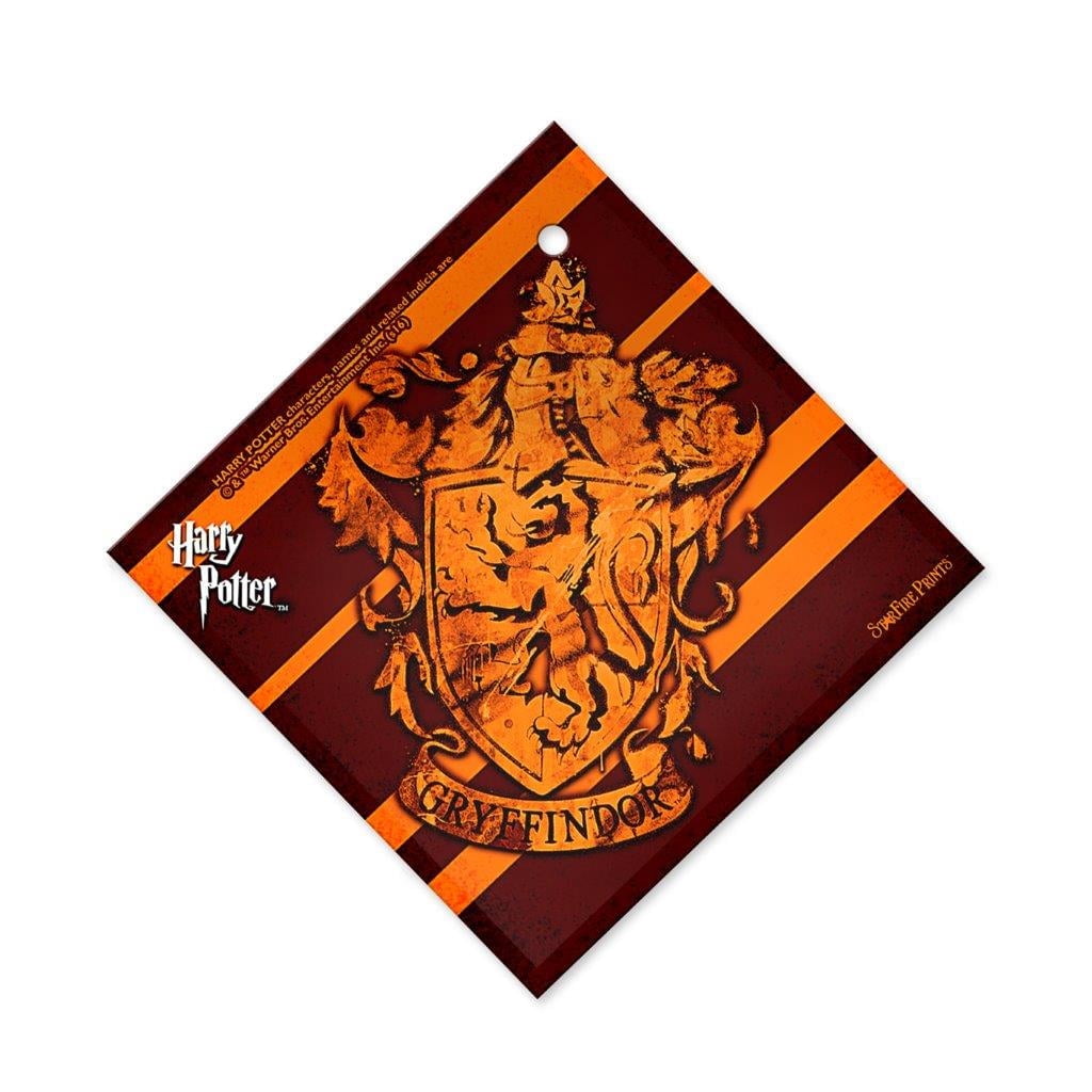 Harry Potter (Gryffindor Crest) StarFire Prints™ Glass Art SPSQU599 ...