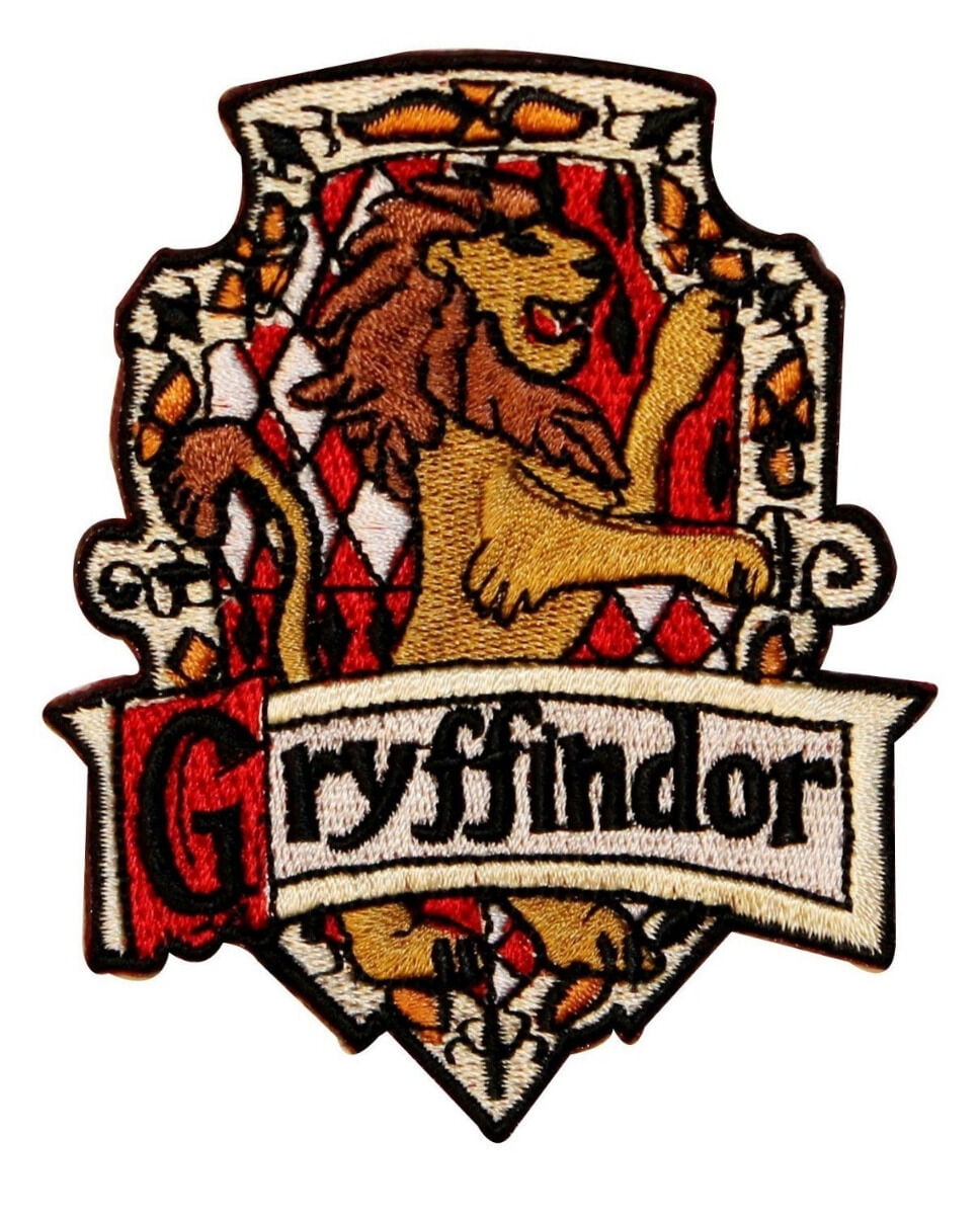 Harry Potter Gryffindor Embroidered Chest Logo UK Patch - Walmart.com