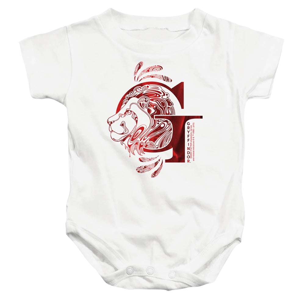 Harry Potter Gryffindor G Logo Unisex Infant Snap Suit for Baby (24 ...