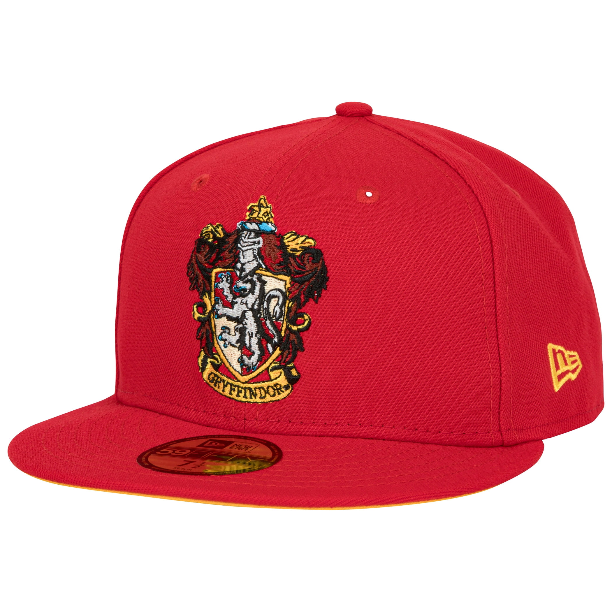 Harry Potter Gryffindor House Crest New Era 59Fifty Fitted Hat-7 Fitted ...