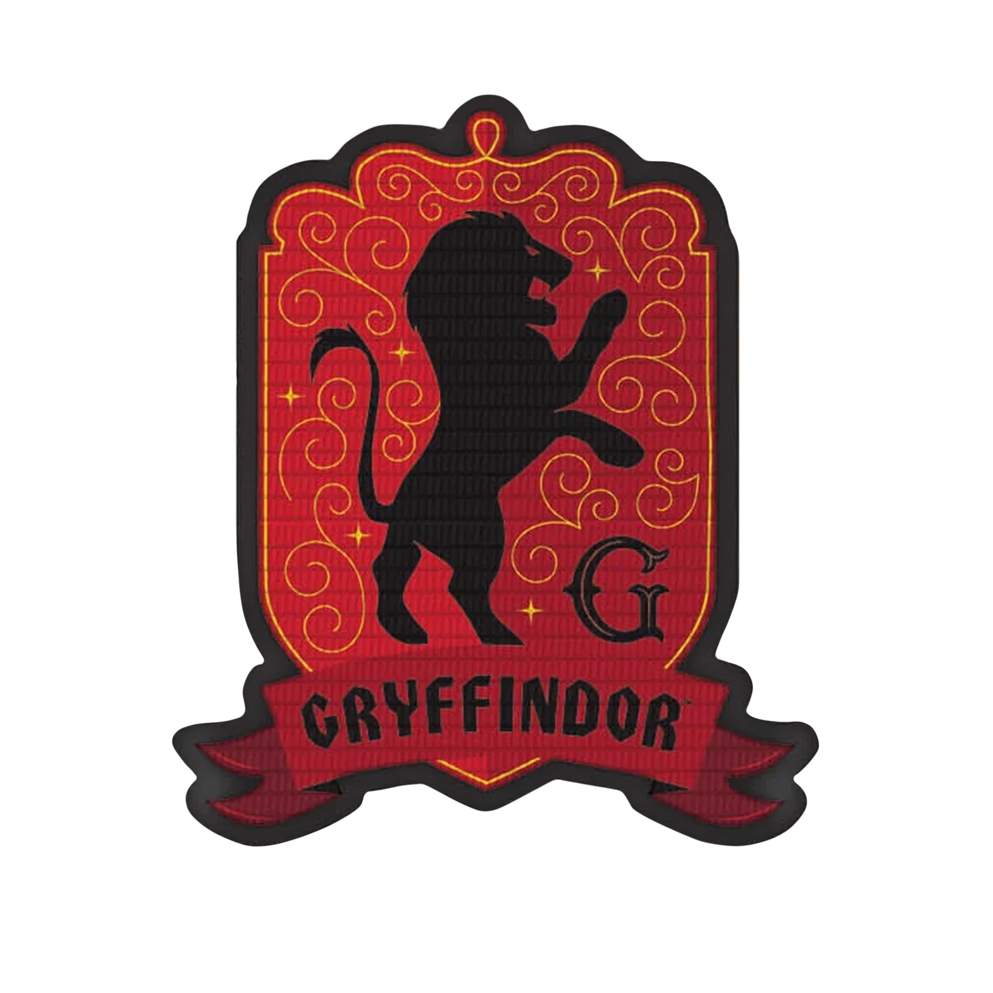 Harry Potter Gryffindor Iron On Patch - Walmart.com