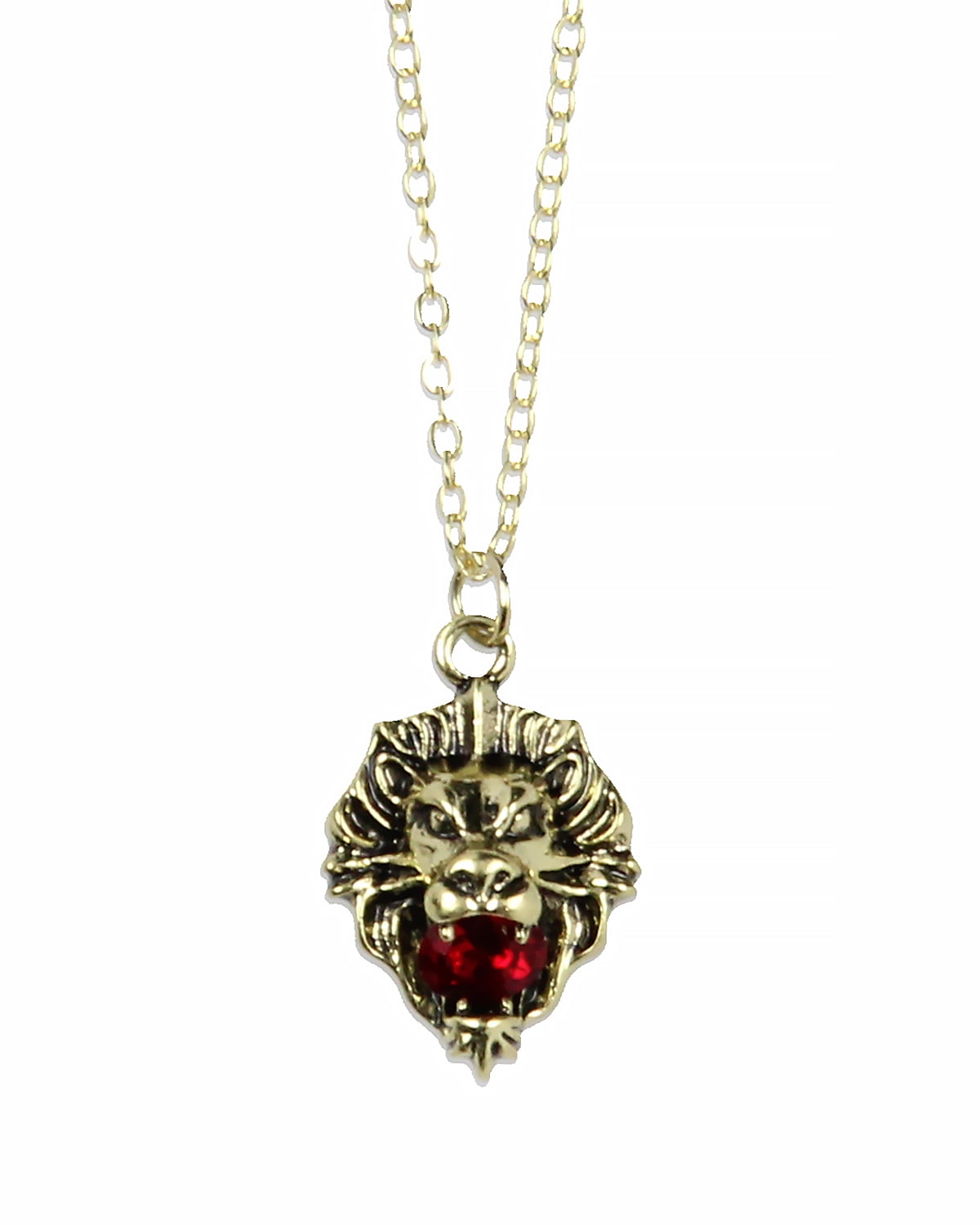 Harry Potter House Animal Gem Stone Pendant Necklaces- Slytherin ...
