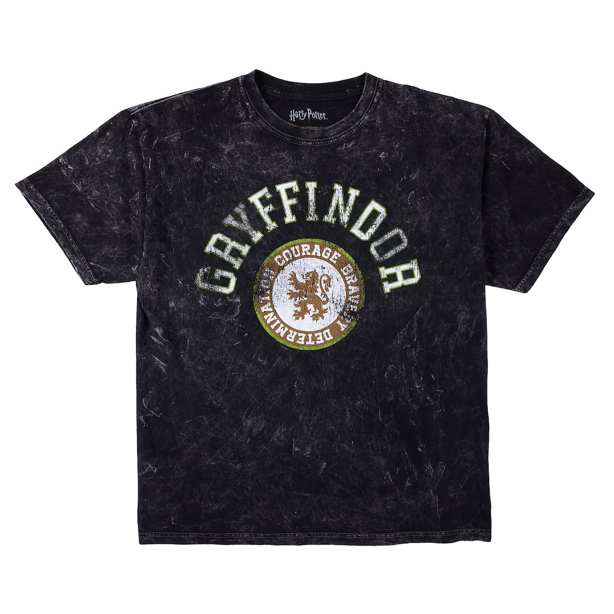 Harry Potter Gryffindor Varsity Men's Blue Vintage Mineral Wash Crew ...