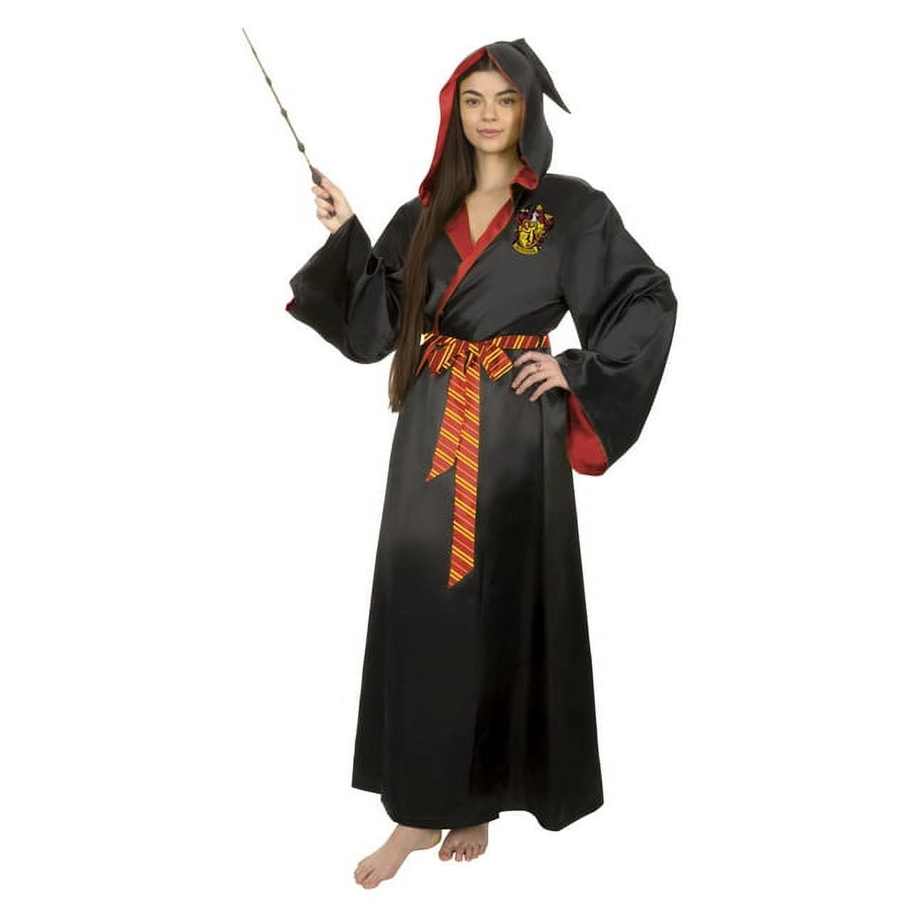 Harry Potter Halloween Costume Robe with Belt and Hood Gryffindor Red ...