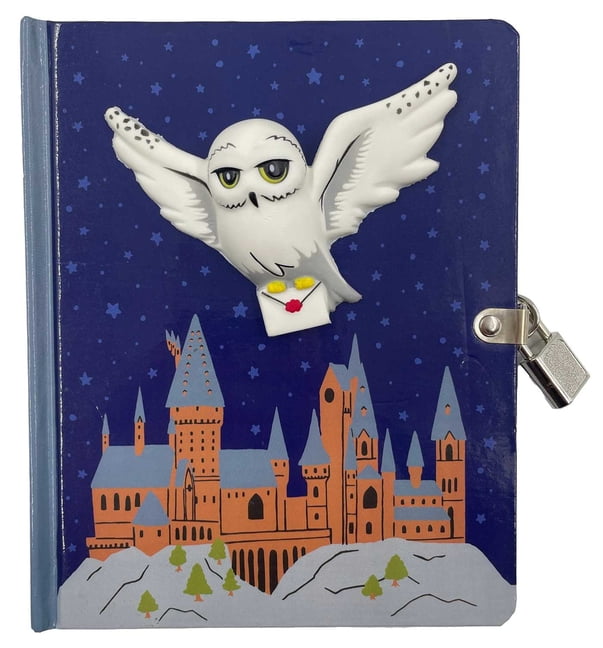 Harry Potter Harry Potter: Hedwig Squishy Lock & Key Diary, (Hardcover ...