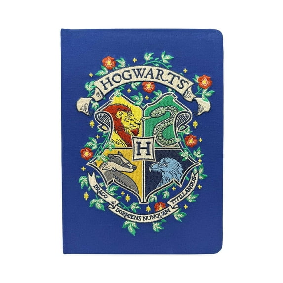 Harry Potter Harry Potter: Hogwarts Crest Embroidered Journal ...
