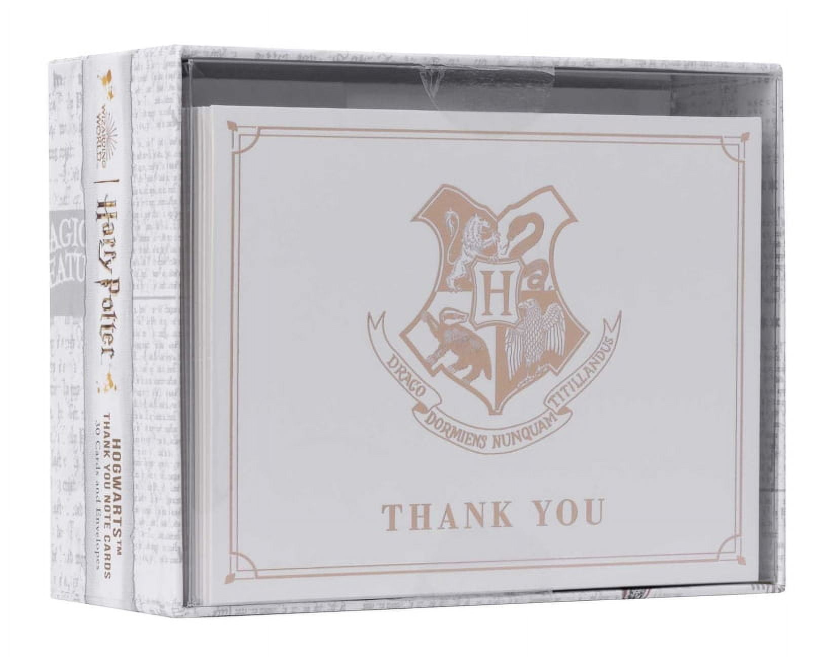 Harry Potter Harry Potter: Hogwarts Thank You Boxed Cards (Set of 30 ...