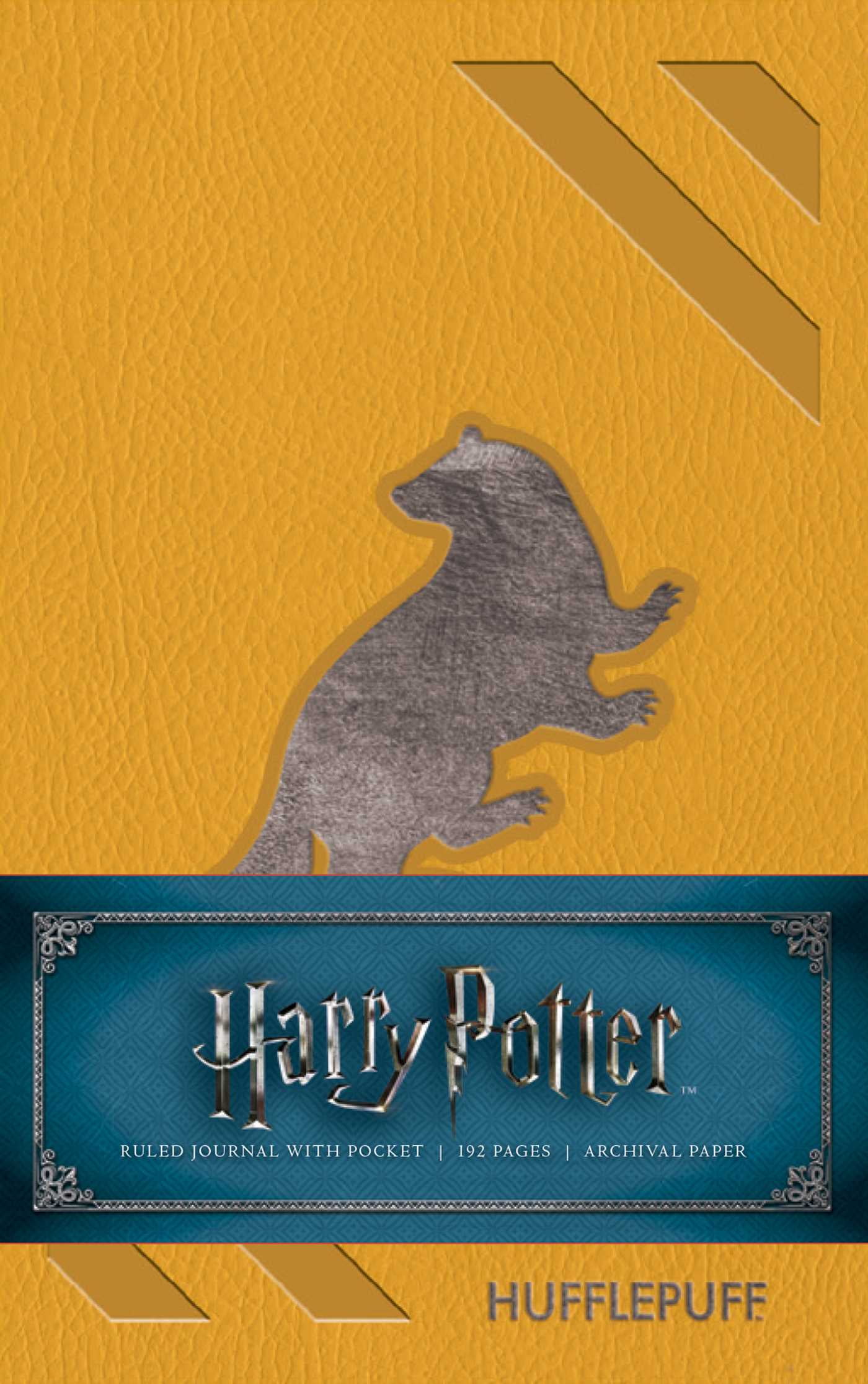 Harry Potter: Harry Potter: Hufflepuff Ruled Pocket Journal (Hardcover ...