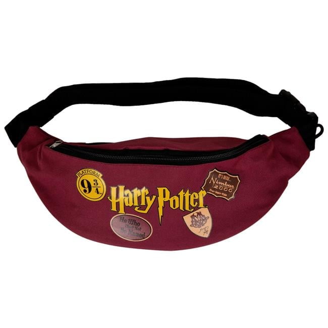 Harry Potter 855508 Harry Potter Logo Collage Fanny Pack - Walmart.com