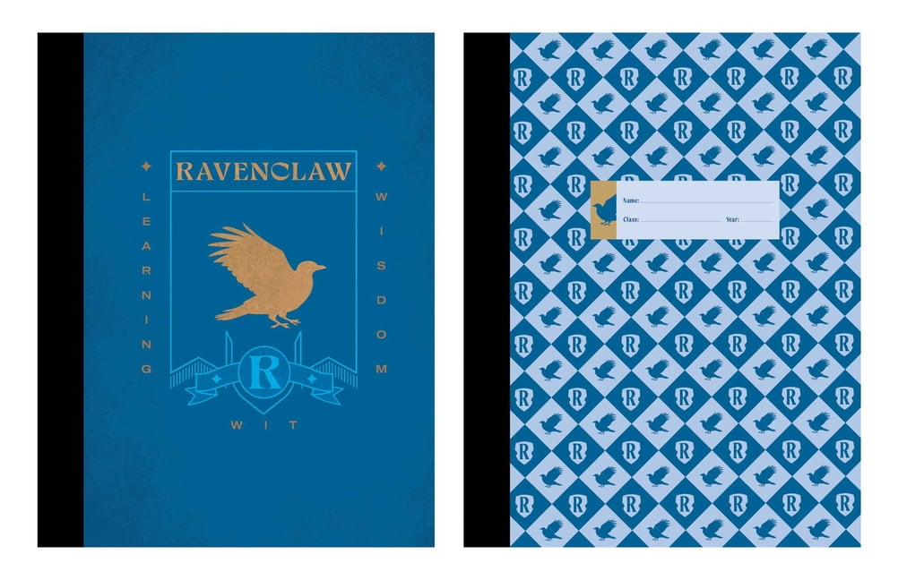 Harry Potter Harry Potter: Ravenclaw Composition Notebook Set (Set of 2 ...
