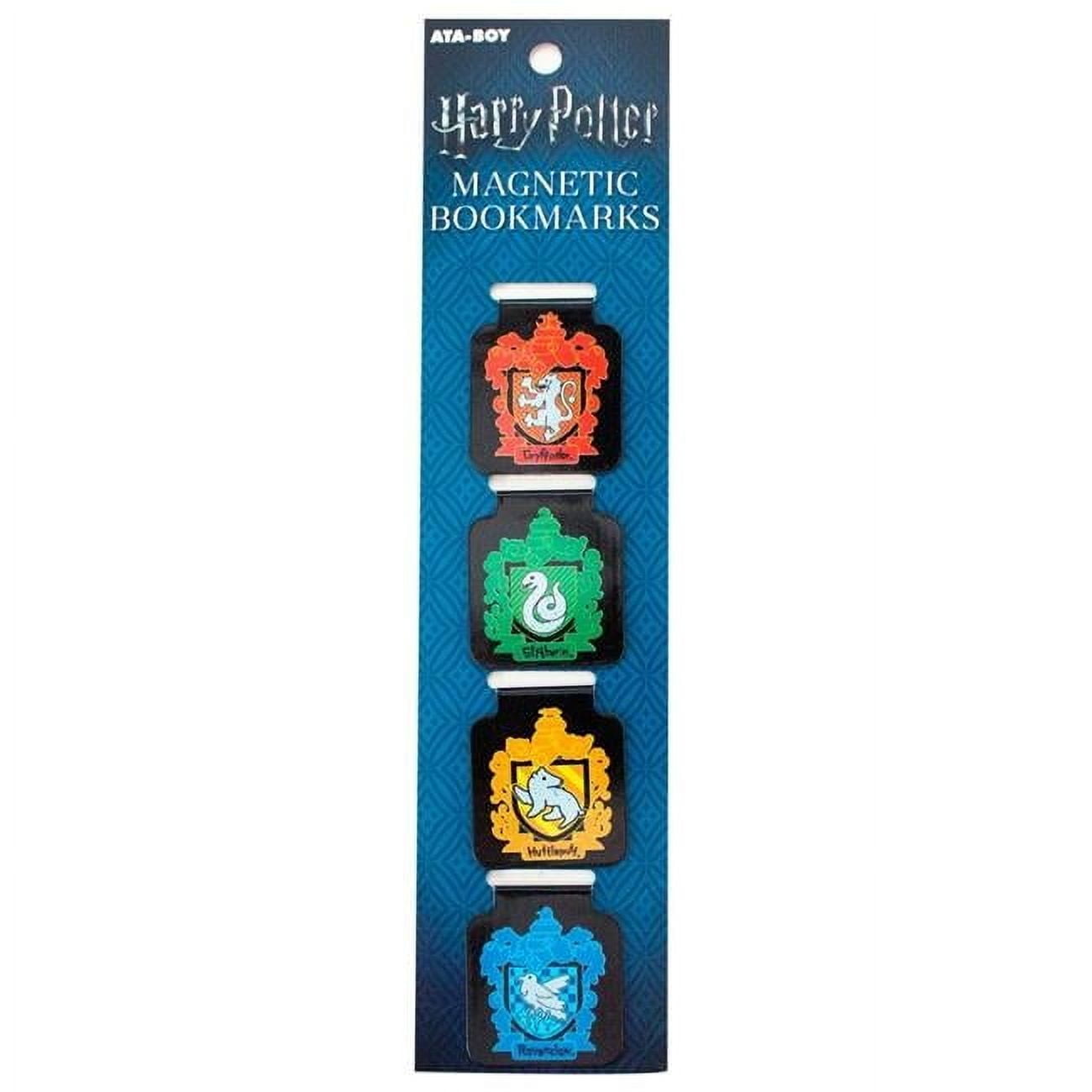 Harry Potter Harry Potter School Crests Magnetic Bookmarks - Set of 4 ...