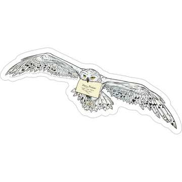 Harry Potter Hedwig 6.5"x3.1" Sticker - Walmart.com