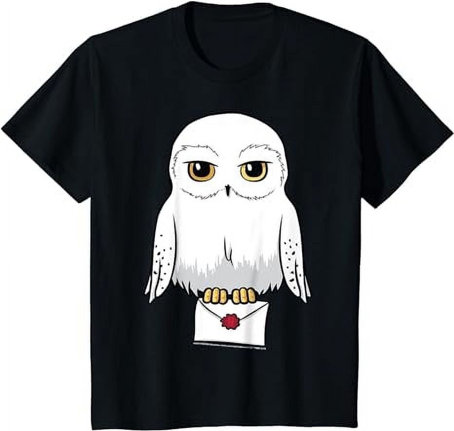 Harry Potter Hedwig Cute Cartoon Portrait T-Shirt - Walmart.com