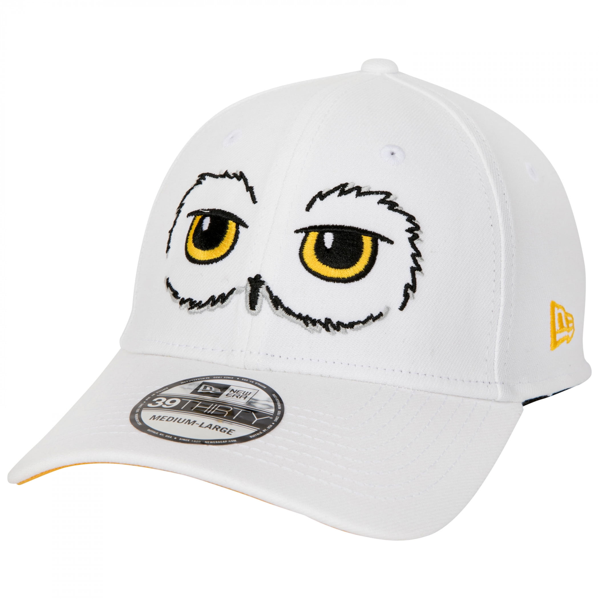 Harry Potter Hedwig Eyes New Era 39Thirty Fitted Hat-Medium/Large ...