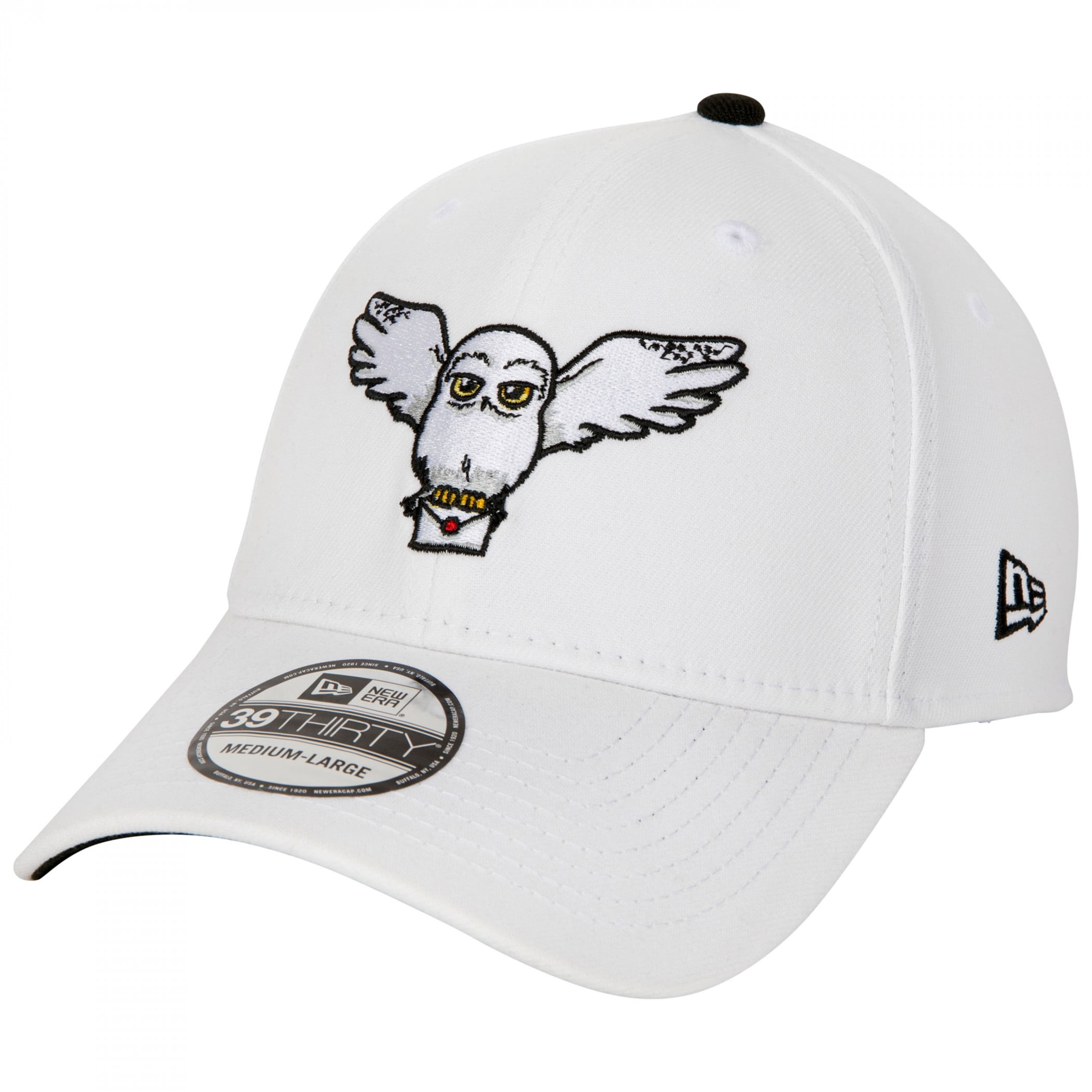 Harry Potter Hedwig New Era 39Thirty Fitted Hat-Medium/Large - Walmart.com