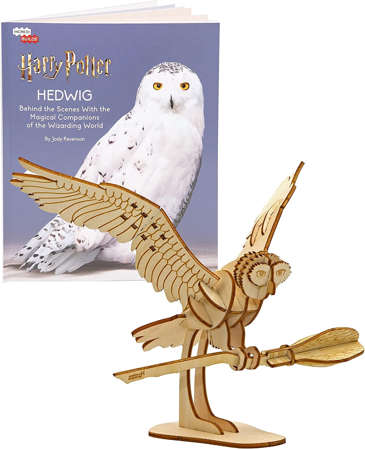 Harry Potter Hedwig Owl 3D Wood Puzzle & Model Figure Kit (24 Pcs ...