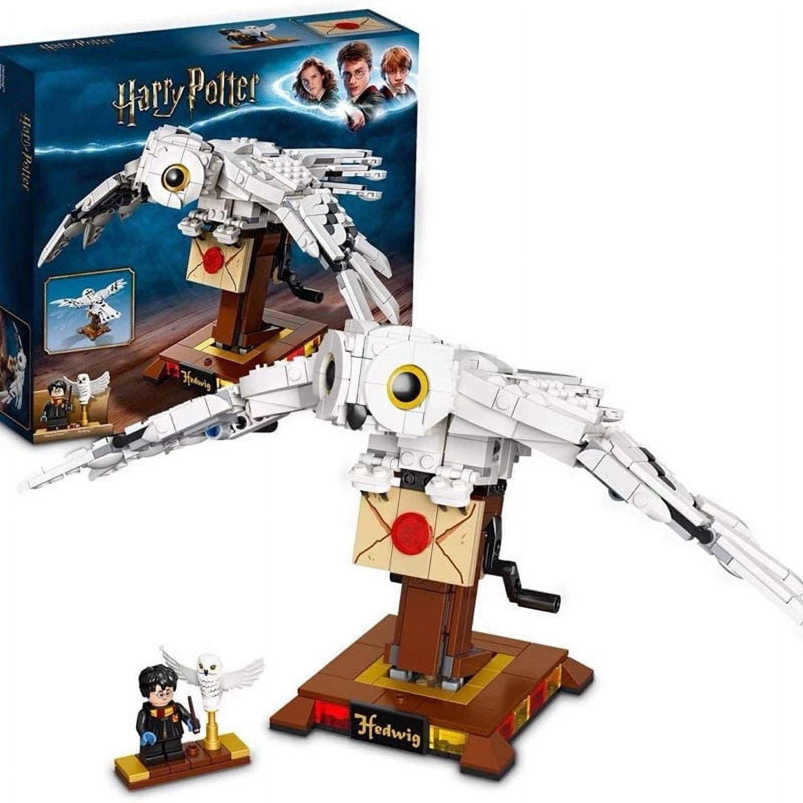 Harry Potter Hedwig the Owl Figure 75979, Collectible Toy for Fans of ...
