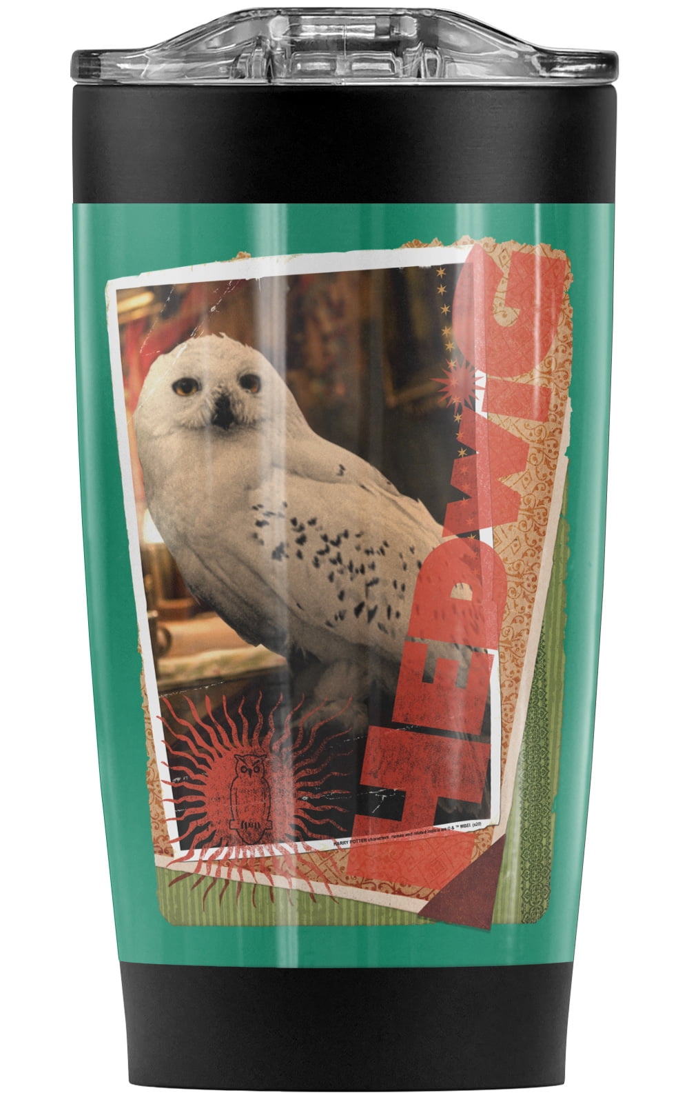 Harry Potter Hedwig Photo Collage Stainless Steel Tumbler 20 oz Coffee ...