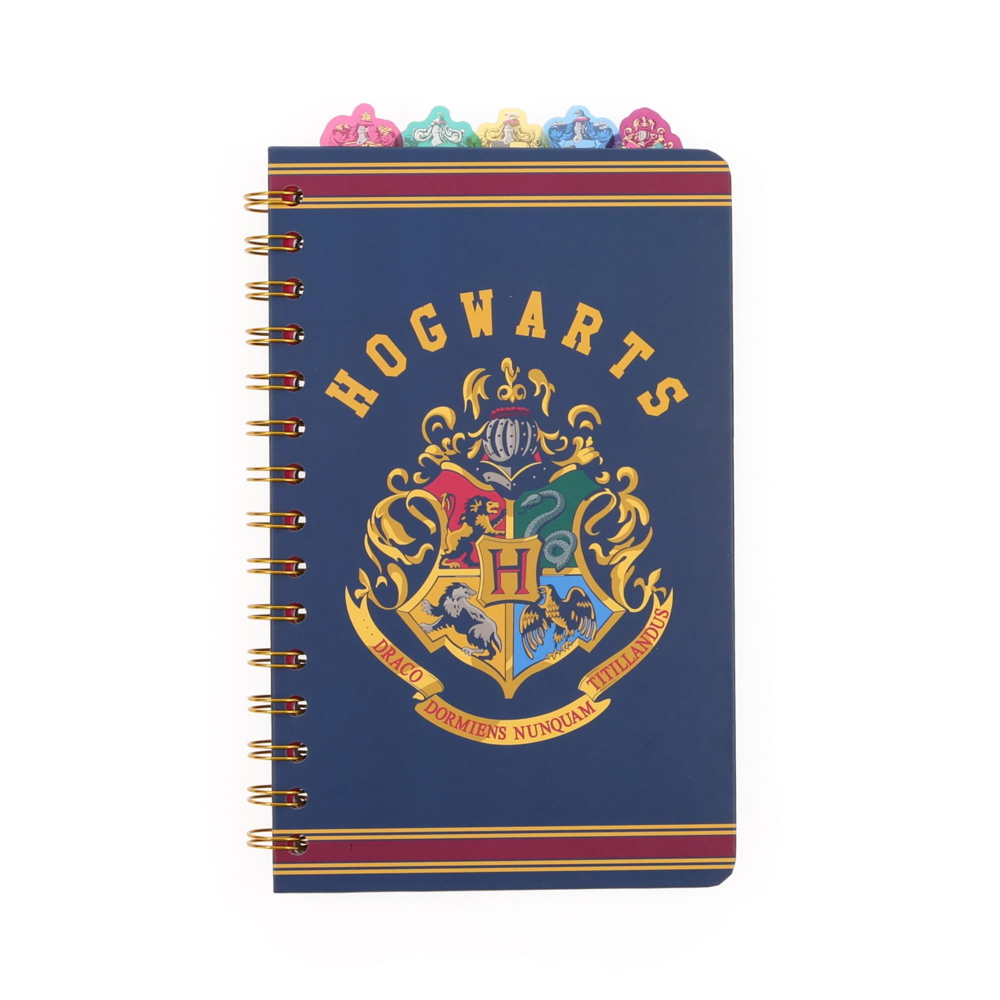 Harry Potter Hogwarts 5-Tab Spiral Notebook With 75 Sheets - Walmart.com