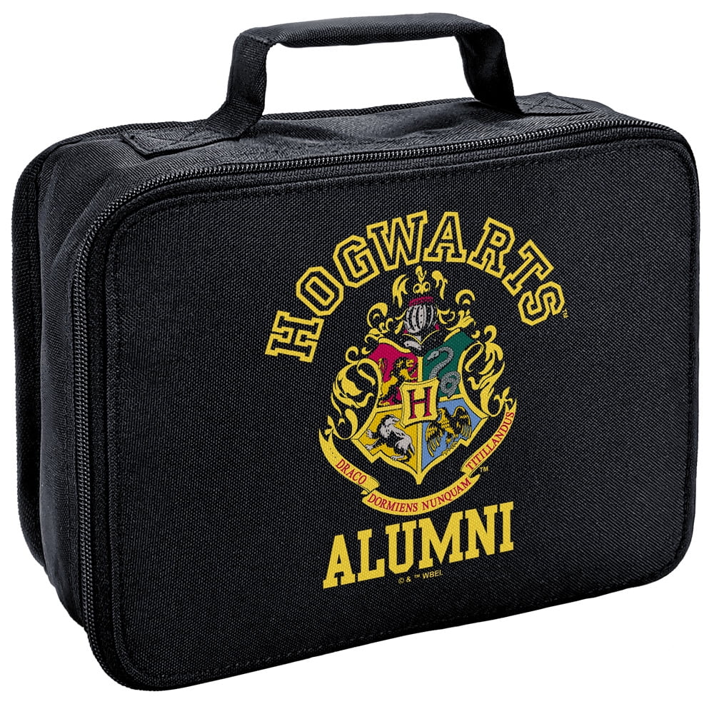 Harry Potter Hogwarts Alumni Crest Insulated Soft Sided Lunch Box ...