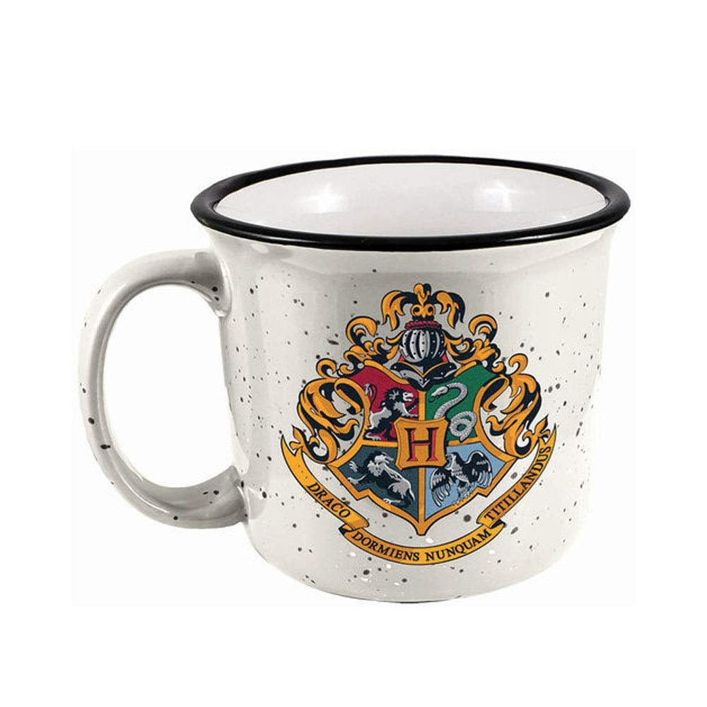 Spoontiques Hogwarts Crest Camper Mug, 14 ounces, White - Walmart.com