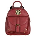 Seven Times Six Harry Potter Faux Leather Mini Backpack, Hogwarts Crest ...