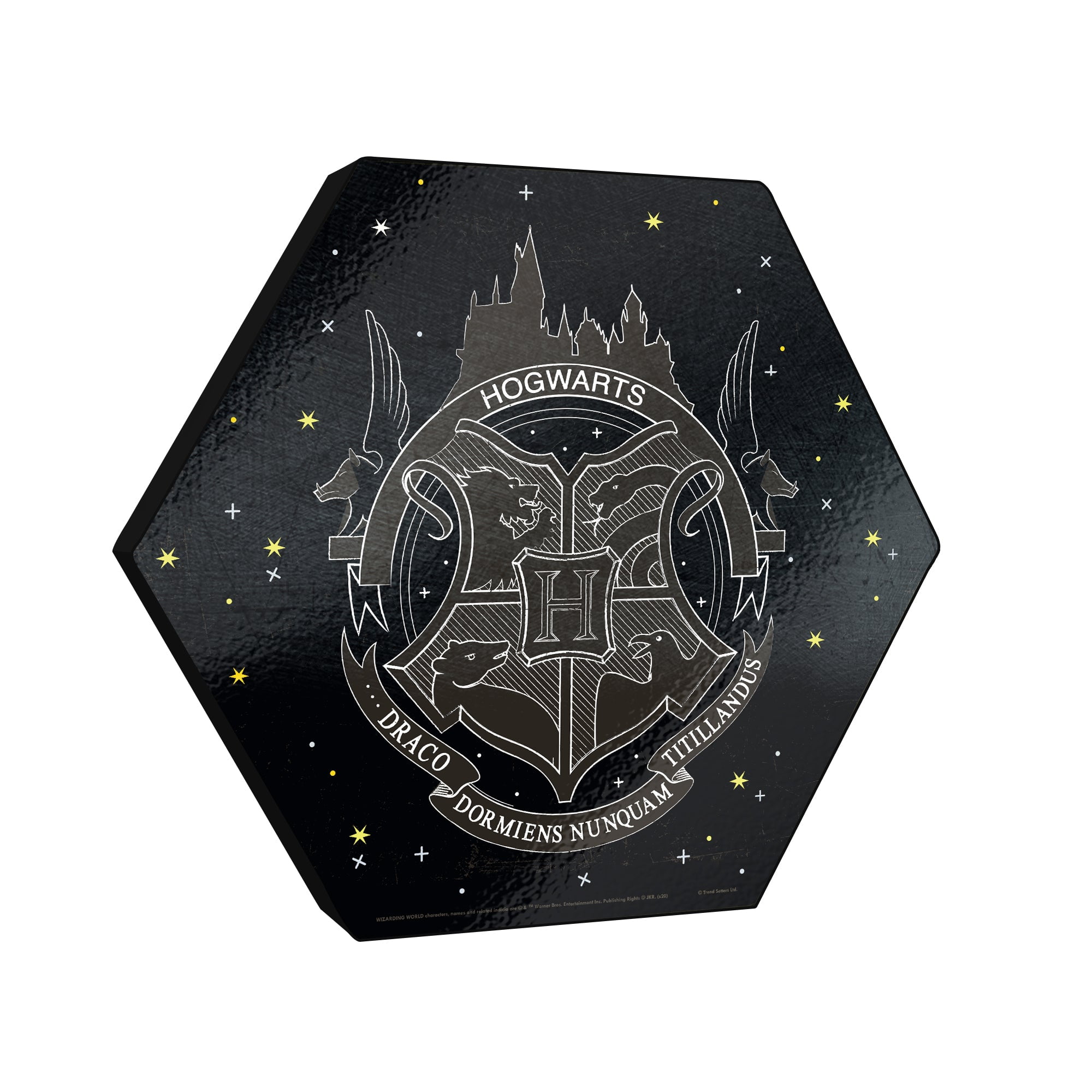 Harry Potter (Hogwarts Emblem - Artifact Constellation) KNEXAGON® Wood ...
