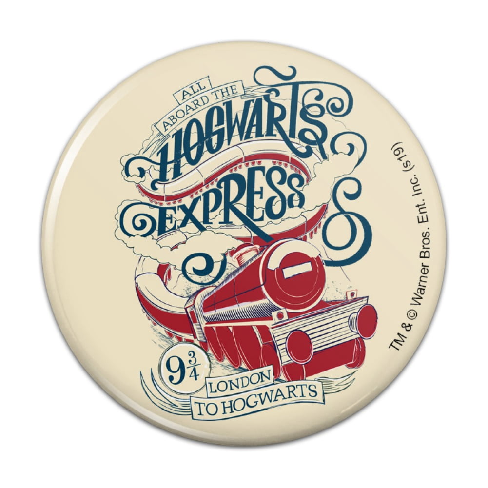 Harry Potter Hogwarts Express Kitchen Refrigerator Locker Button Magnet ...