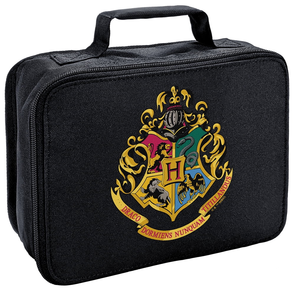 Harry Potter Hogwarts School Crest Insulated Soft Sided Lunch Box ...